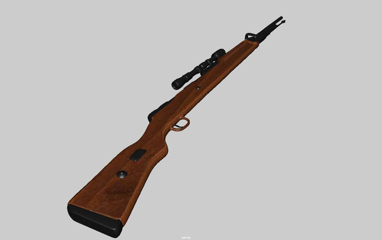 Kar98 - 3D Model by Vivek Raju