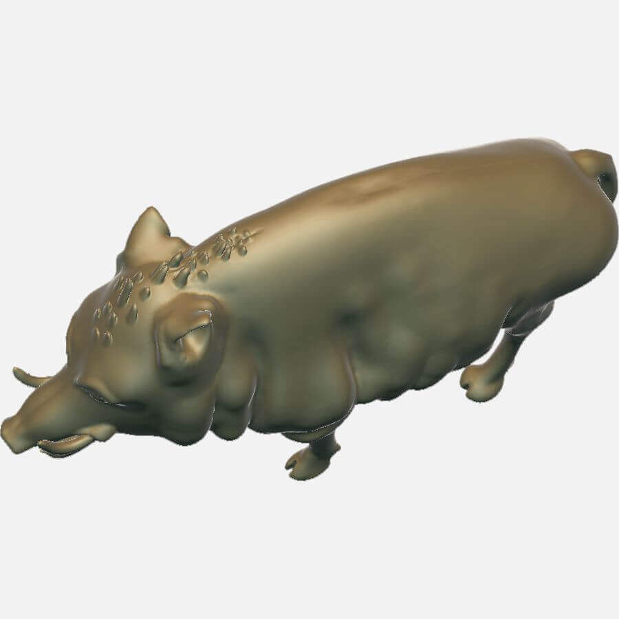 Wild Boar - 3D Model by vivekc