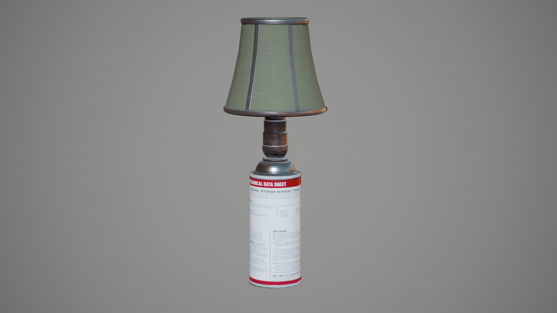 Gas Lamp - Free 3D Model by Viverna