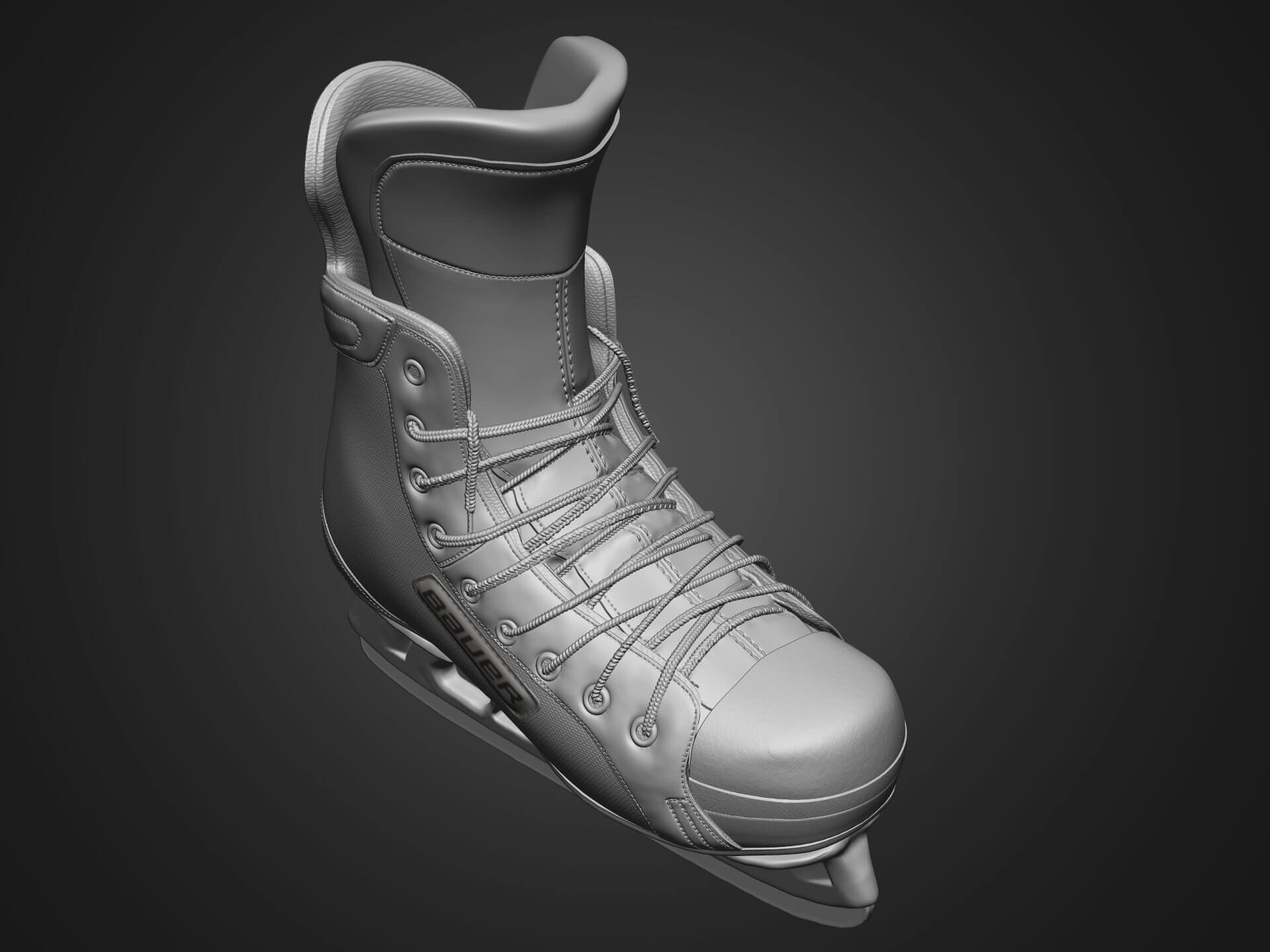 Ice Skate - 3D Model by Viverna
