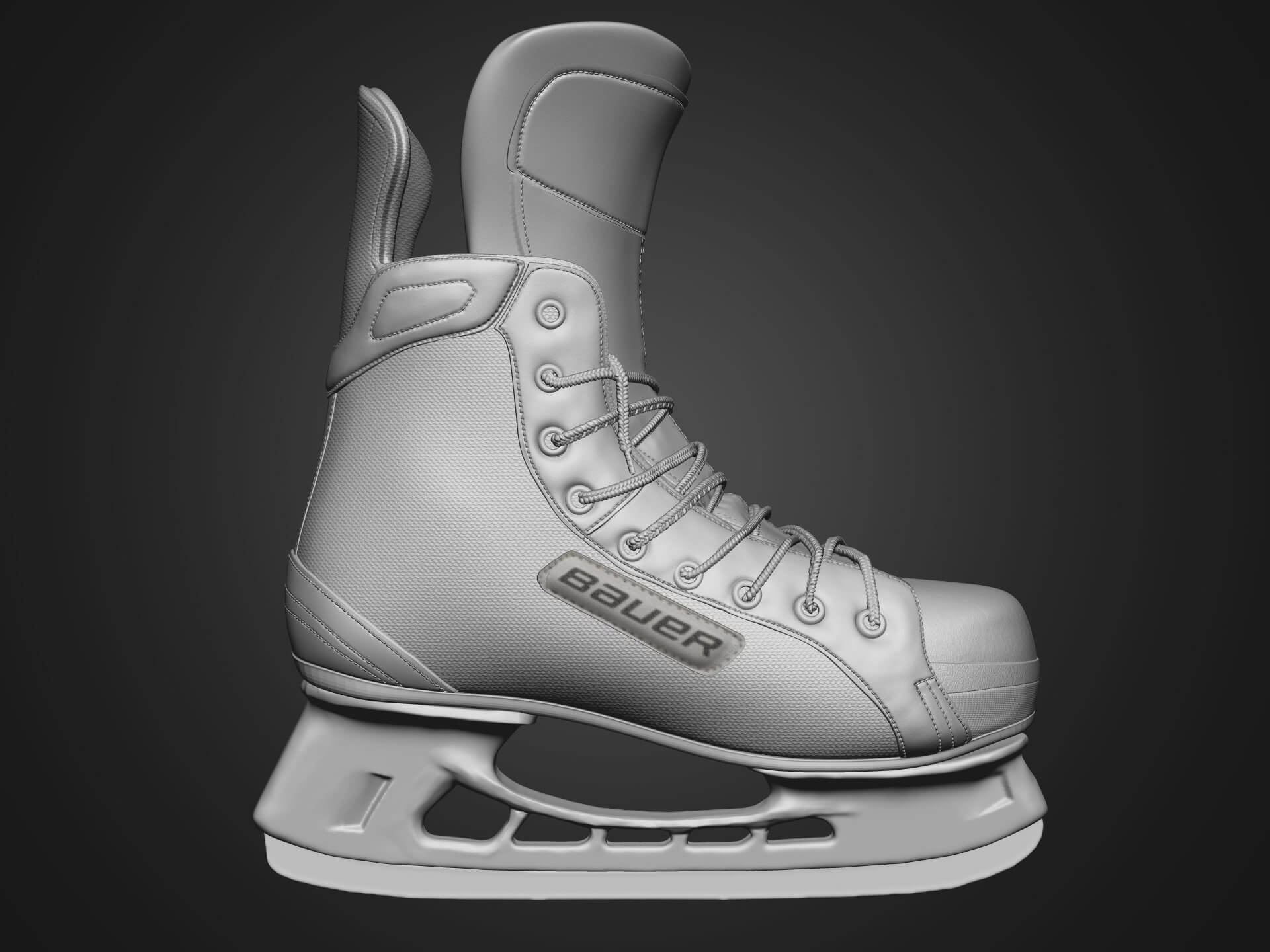 Ice Skate - 3D Model by Viverna