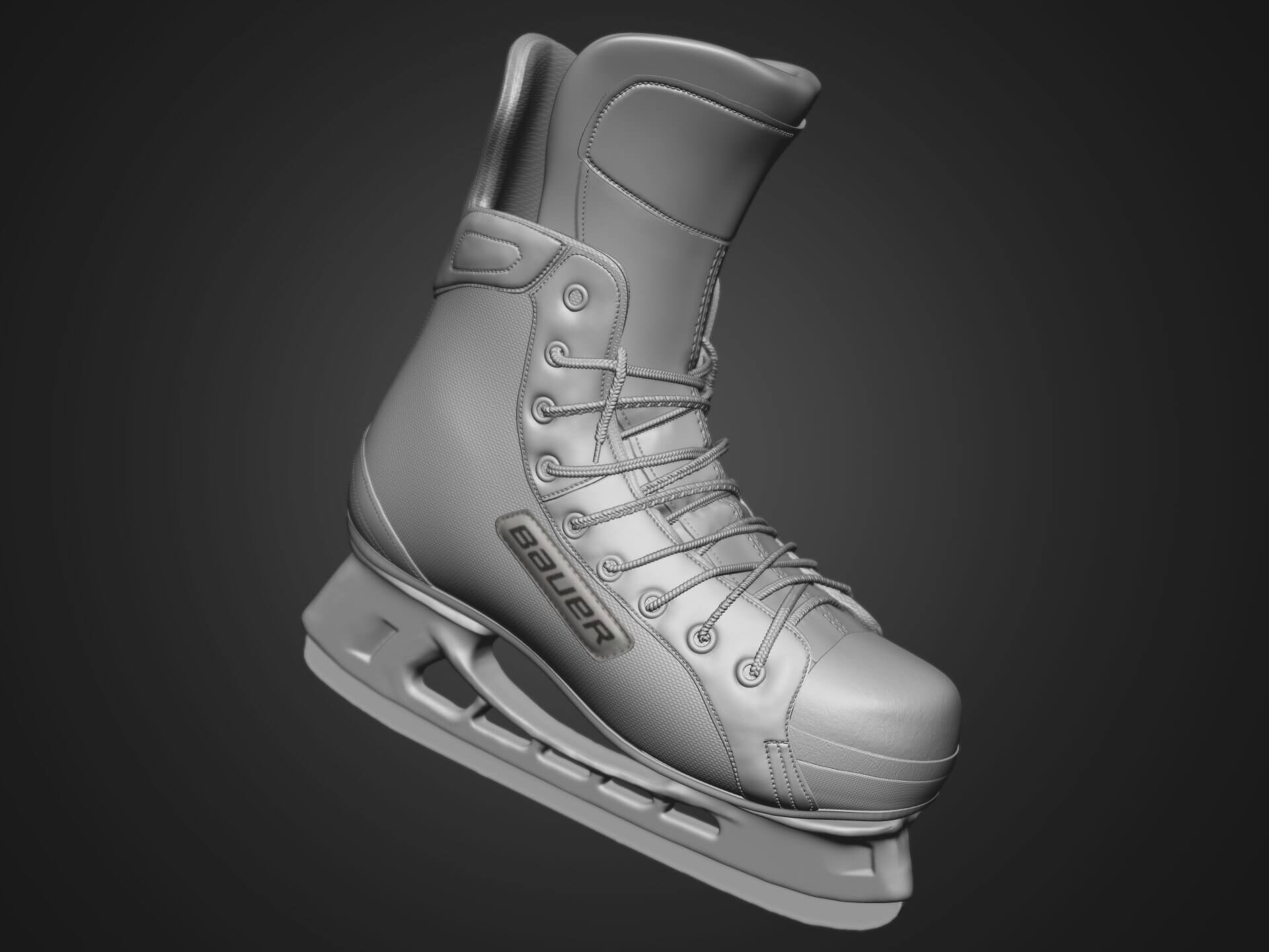 Ice Skate - 3D Model by Viverna