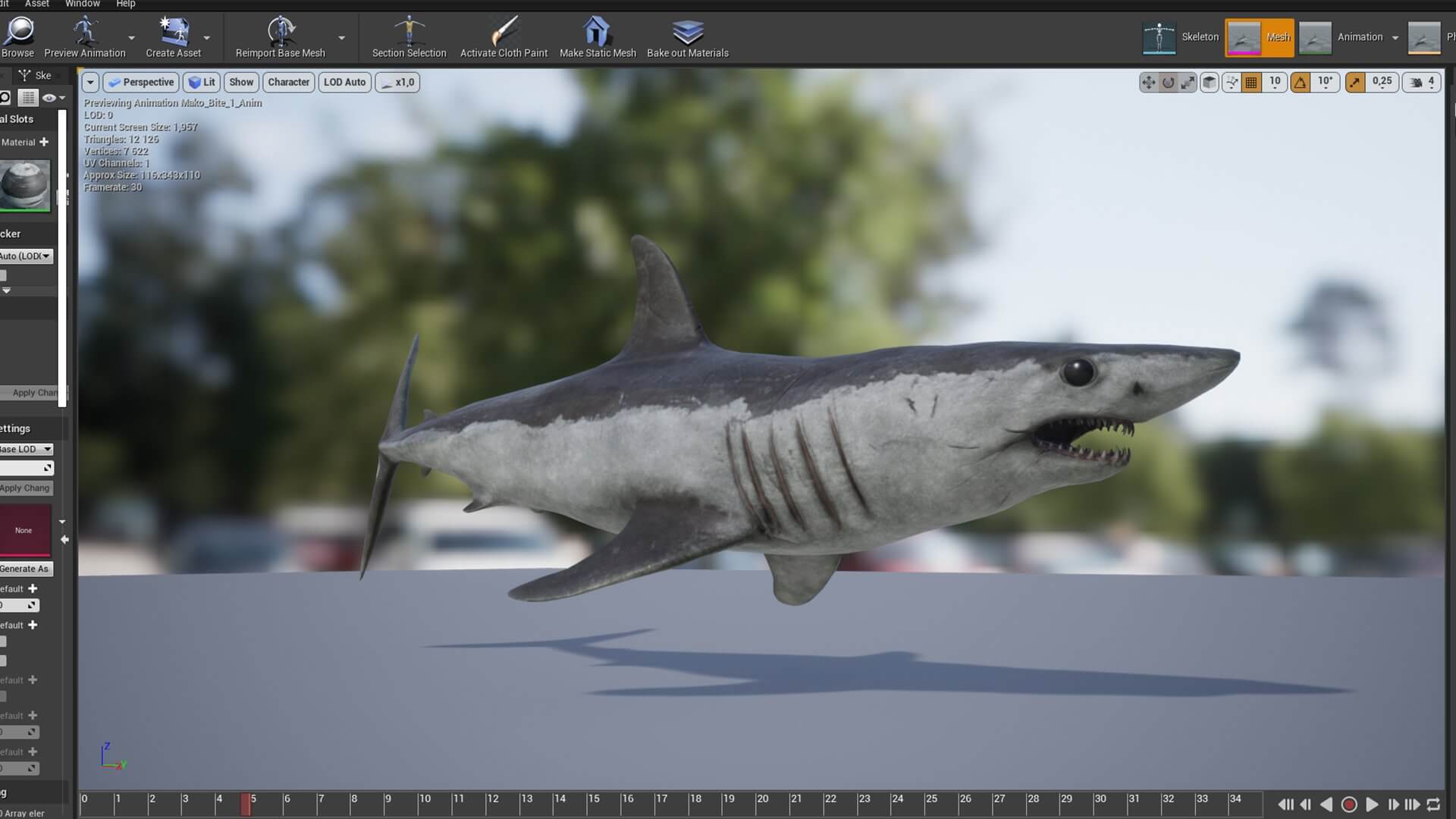 Mako Shark - 3D Model by Viverna