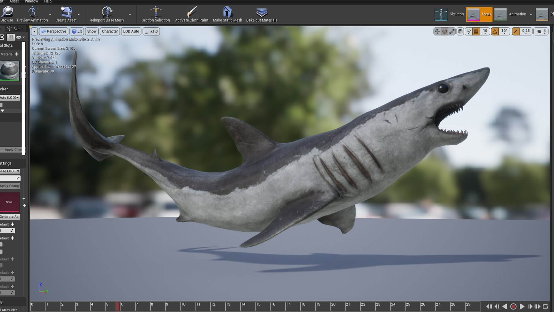 Mako Shark - 3D Model by Viverna