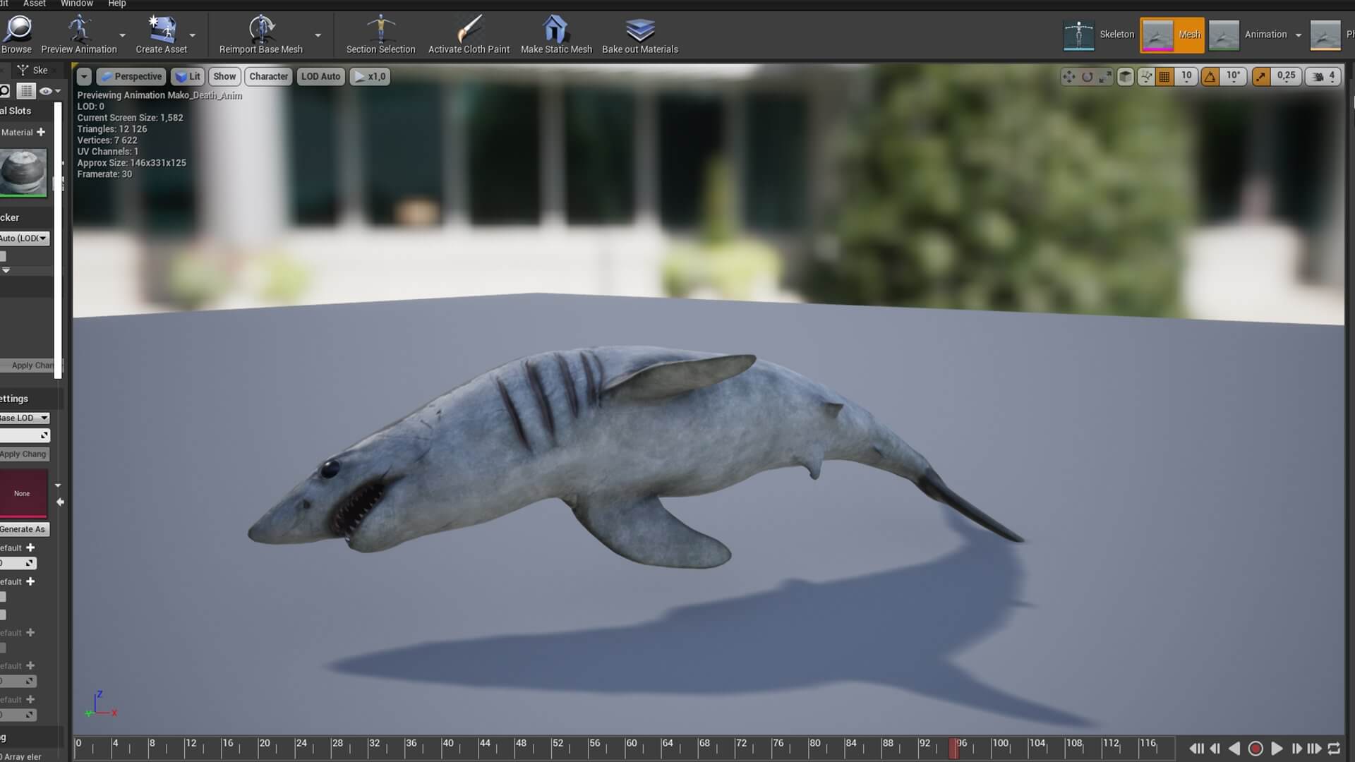 Mako Shark - 3D Model by Viverna