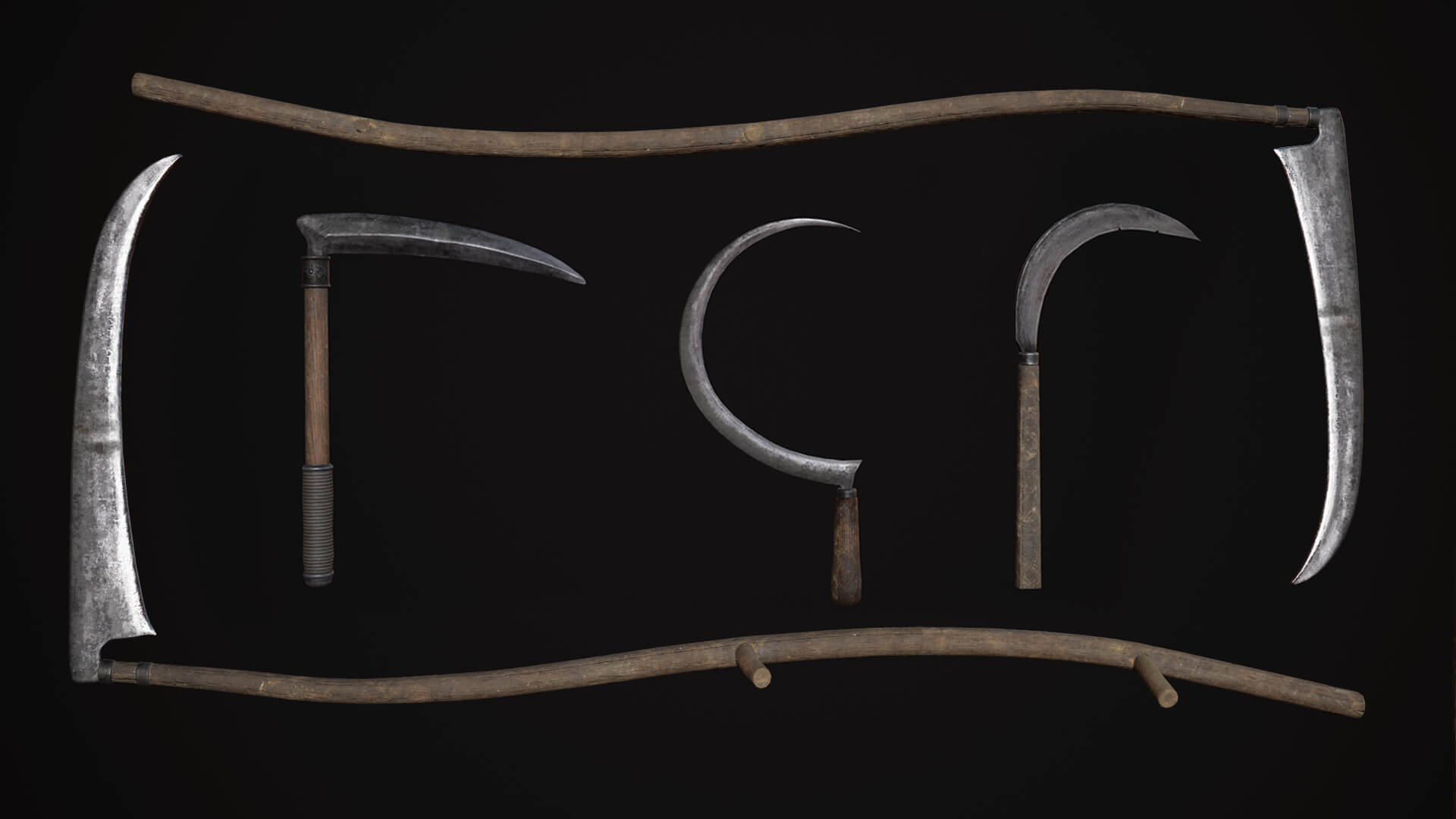 Medieval Weapon - Village 3D Model by Viverna