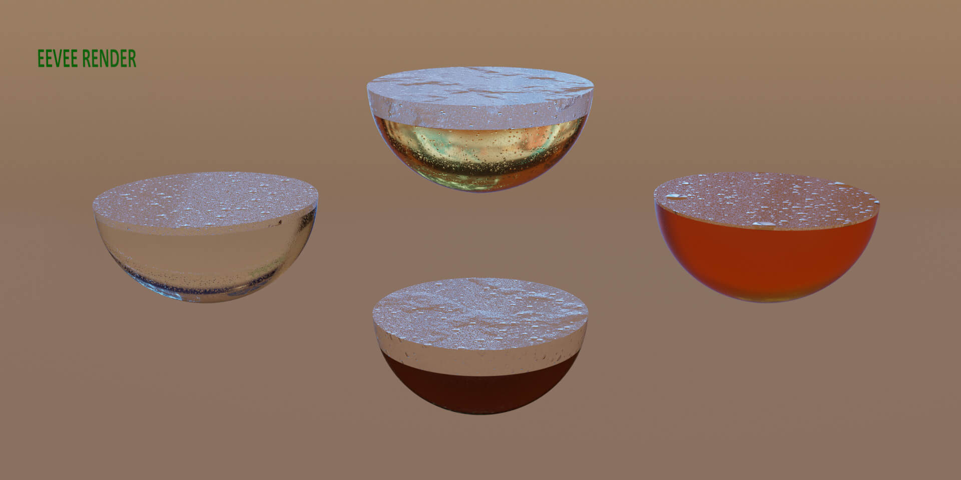 Drinks and Foam Shader by vixcosmen