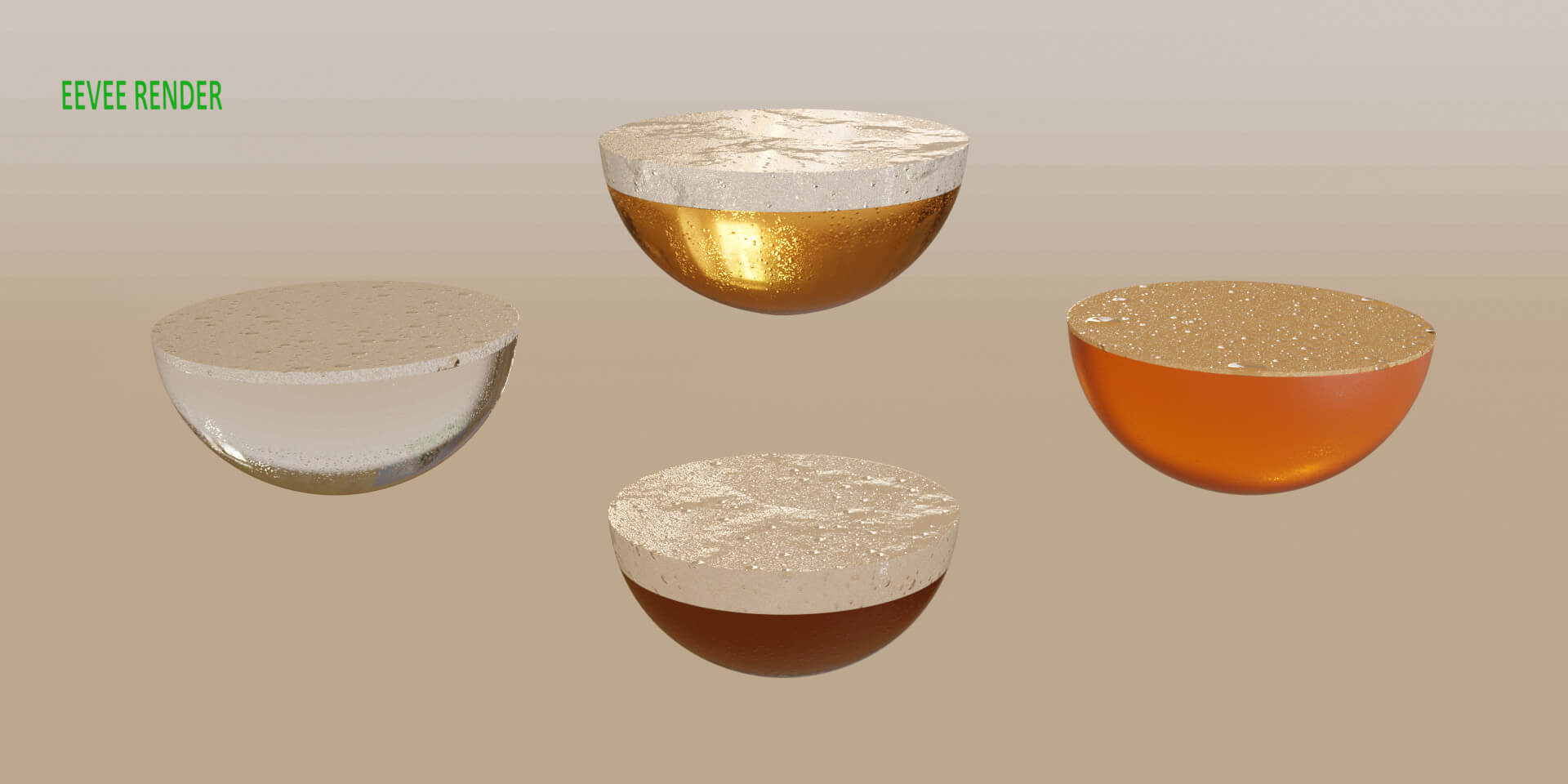 Drinks and Foam Shader by vixcosmen