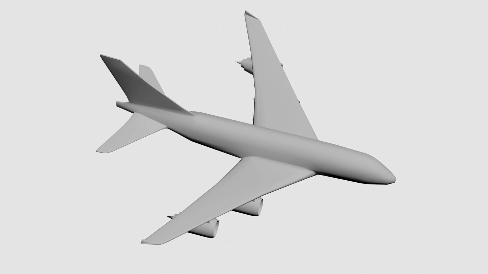 Airplane - 3D Model by vlad25