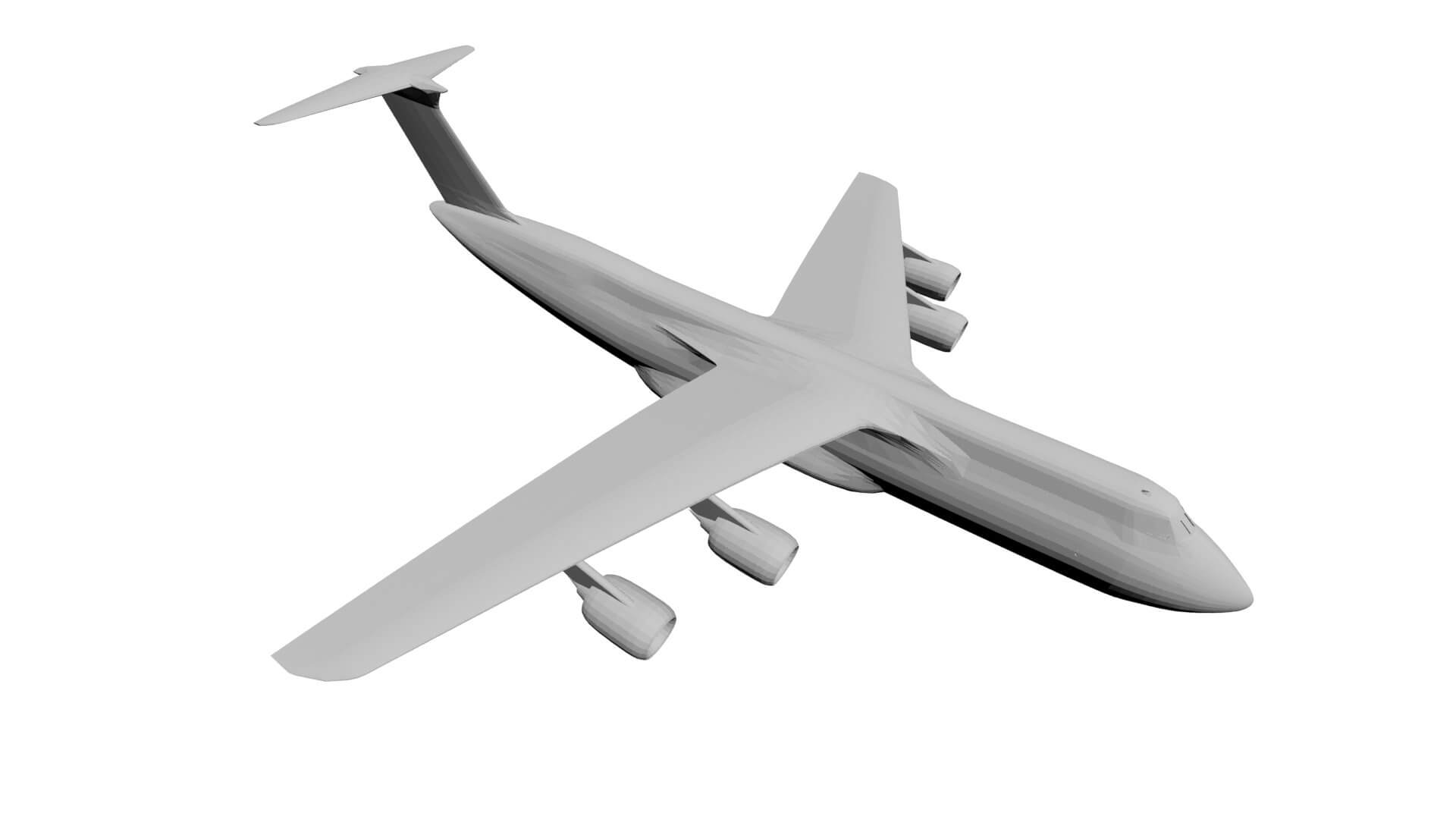 Airplane - 3D Model by vlad25