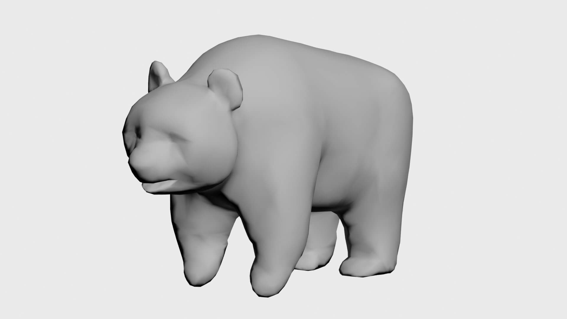 Bear - 3D Model by vlad25