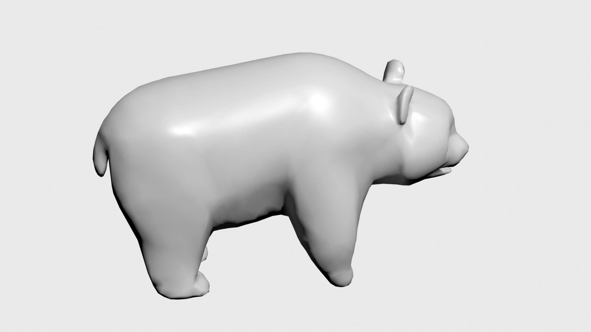 Bear - 3D Model by vlad25