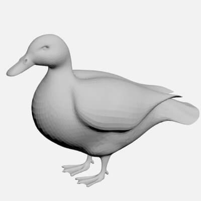 Duck - 3D Model by vlad25