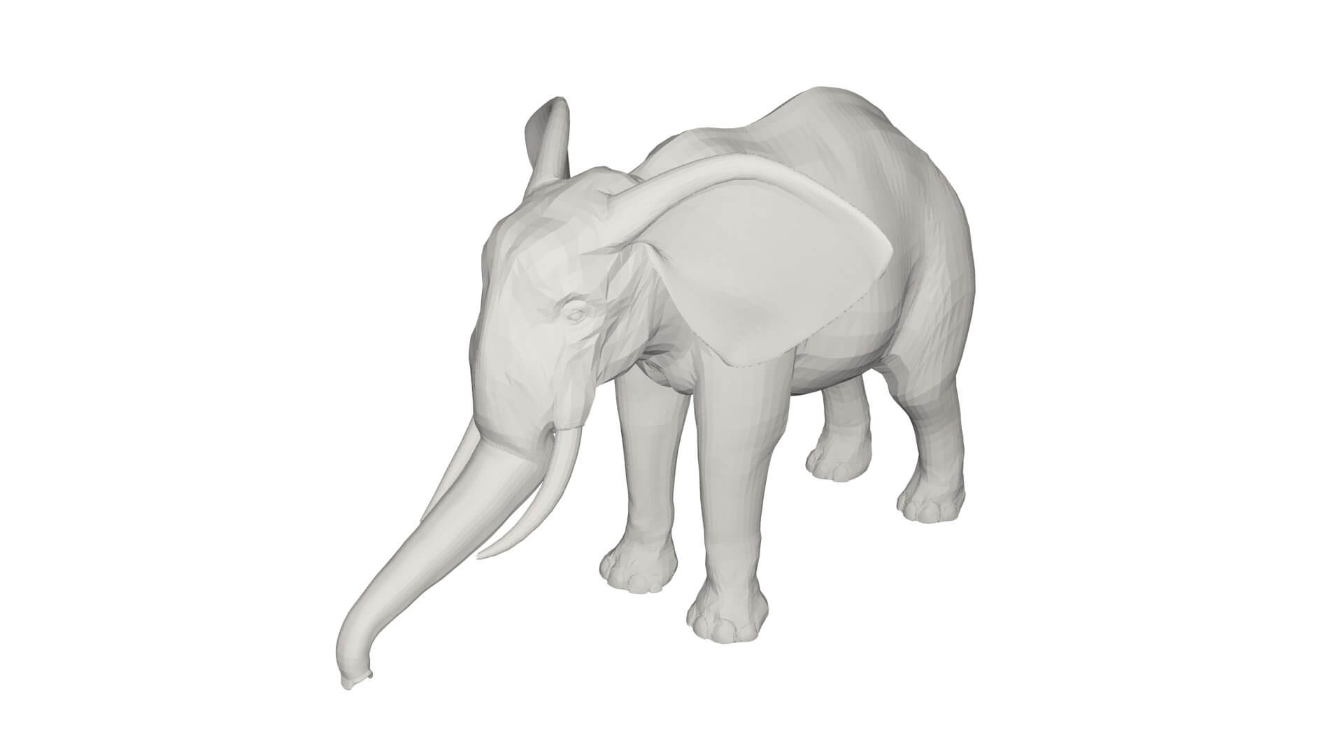Elephant - 3D Model by vlad25