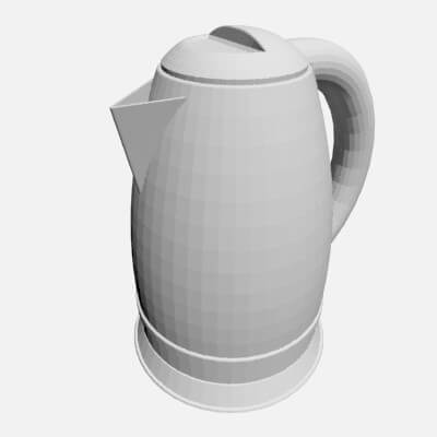 Kettle - 3D Model by vlad25