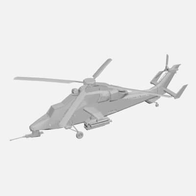 Military Helicopter Concept - 3D Model by vlad25
