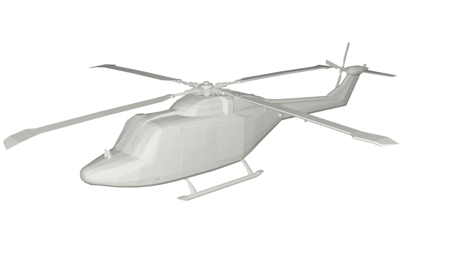 Military Helicopter Concept - 3D Model by vlad25