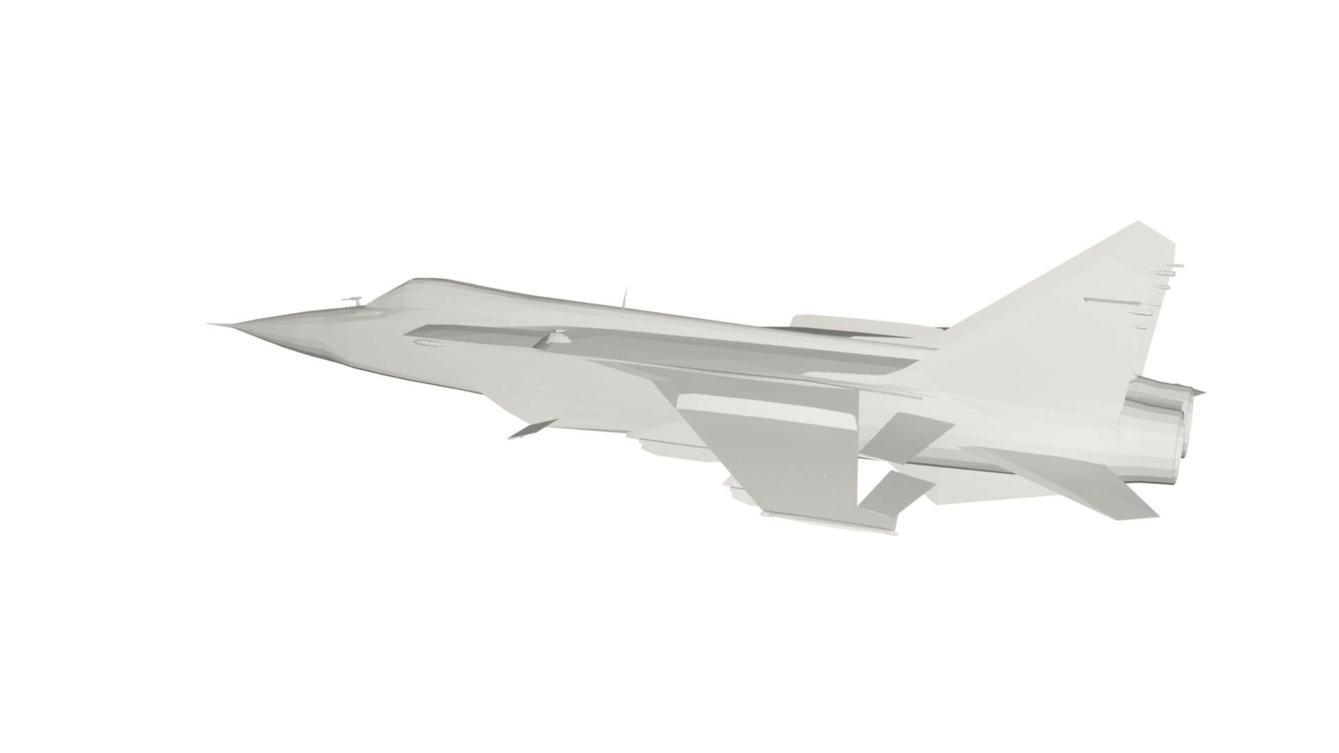 Military Plane Concept - 3D Model by vlad25