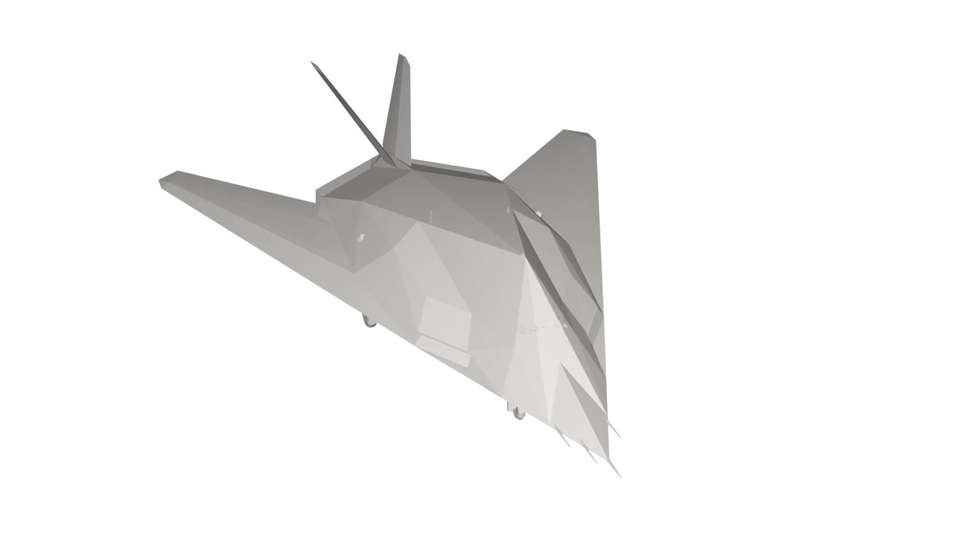 Military Plane Concept - 3D Model by vlad25