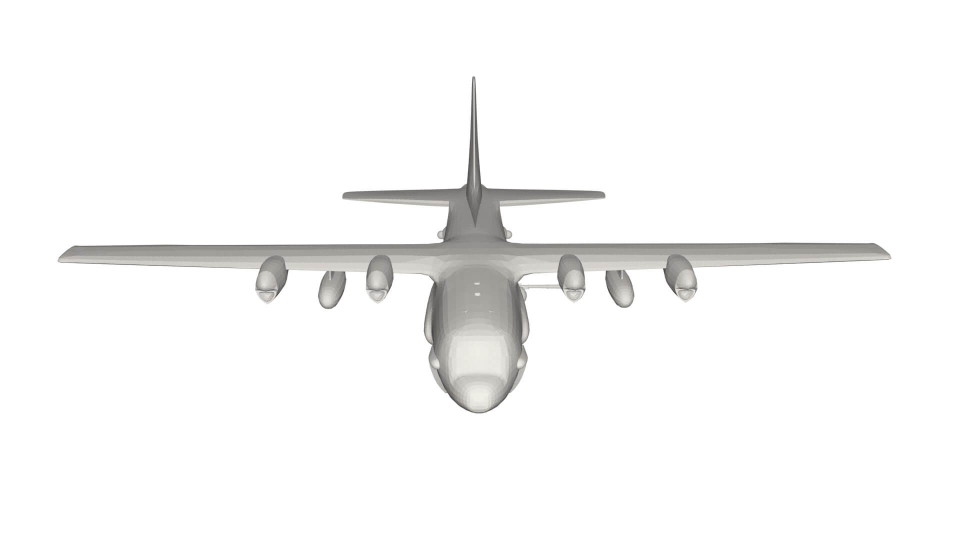 Military Plane Concept - 3D Model by vlad25
