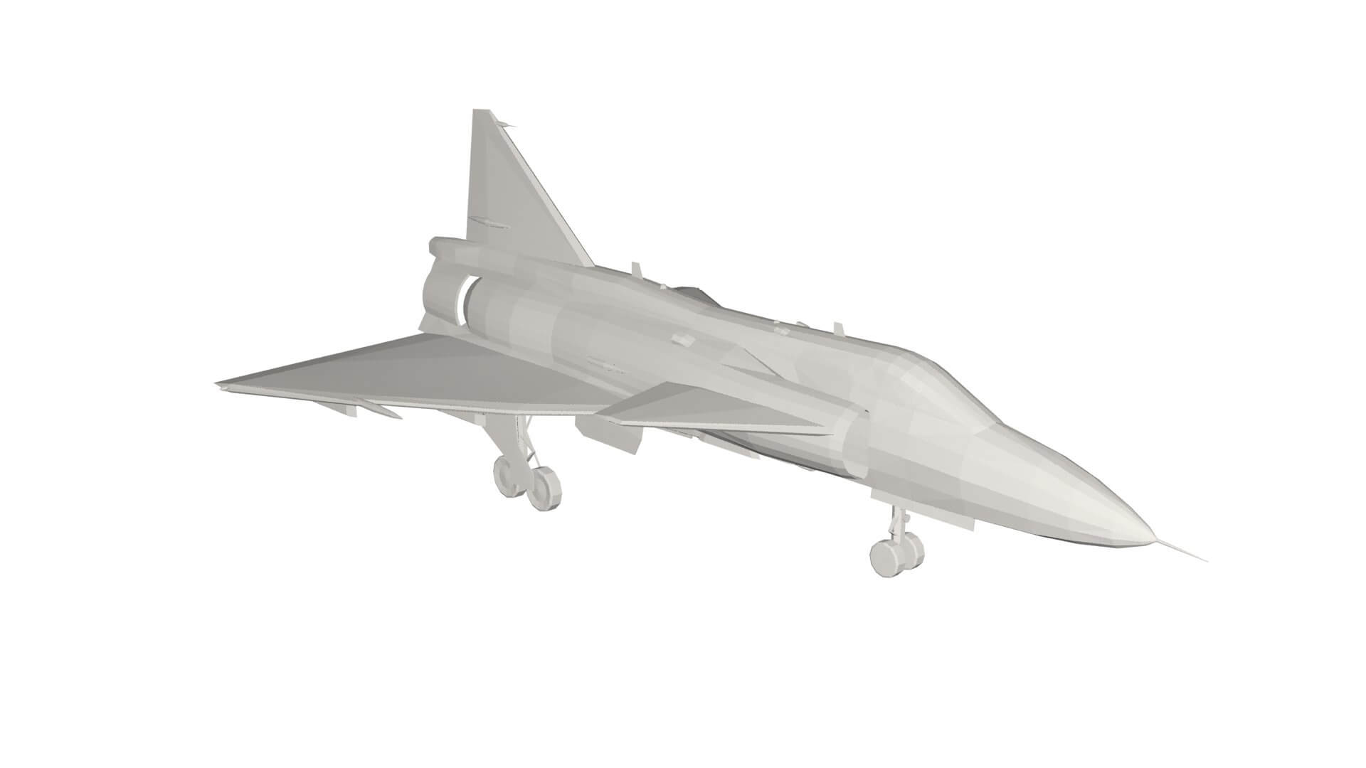 Military Plane Concept - 3D Model by vlad25