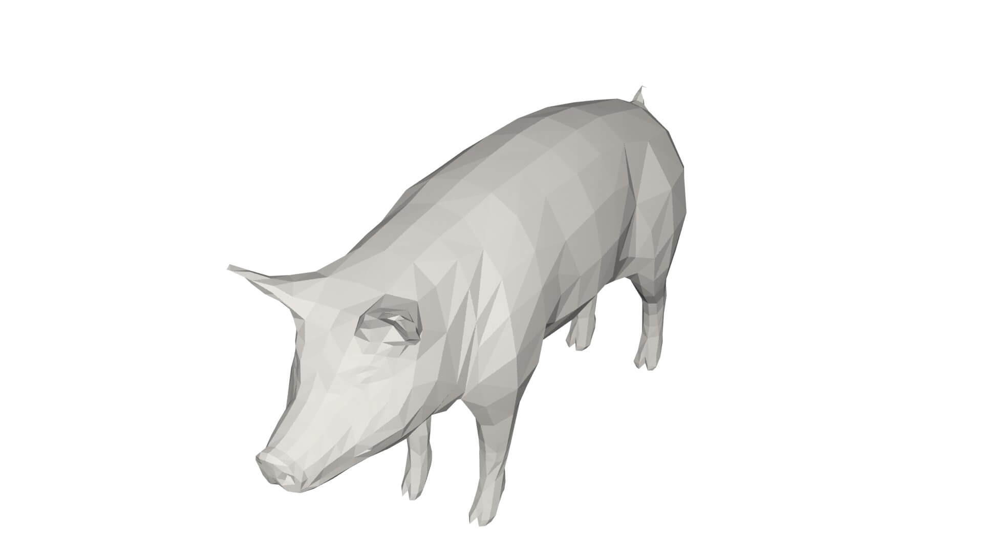 Pig - 3D Model by vlad25