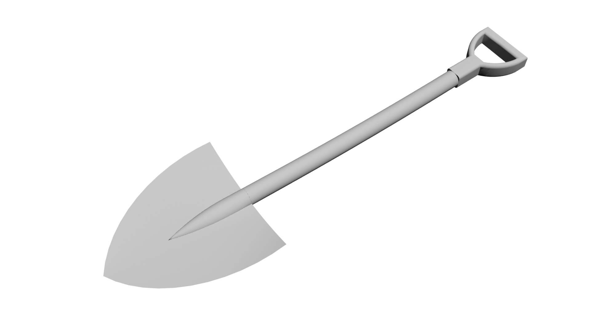 Shovel - 3D Model by vlad25