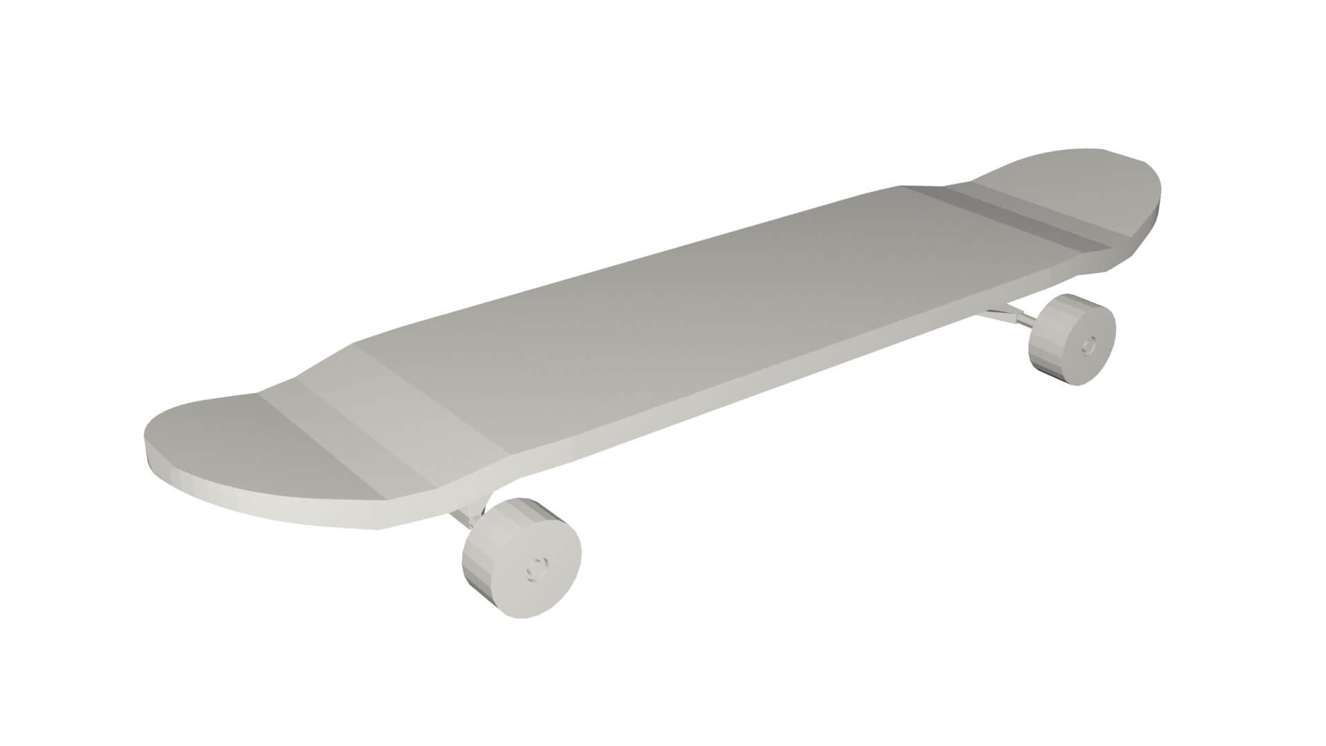 Skateboard - 3D Model by vlad25