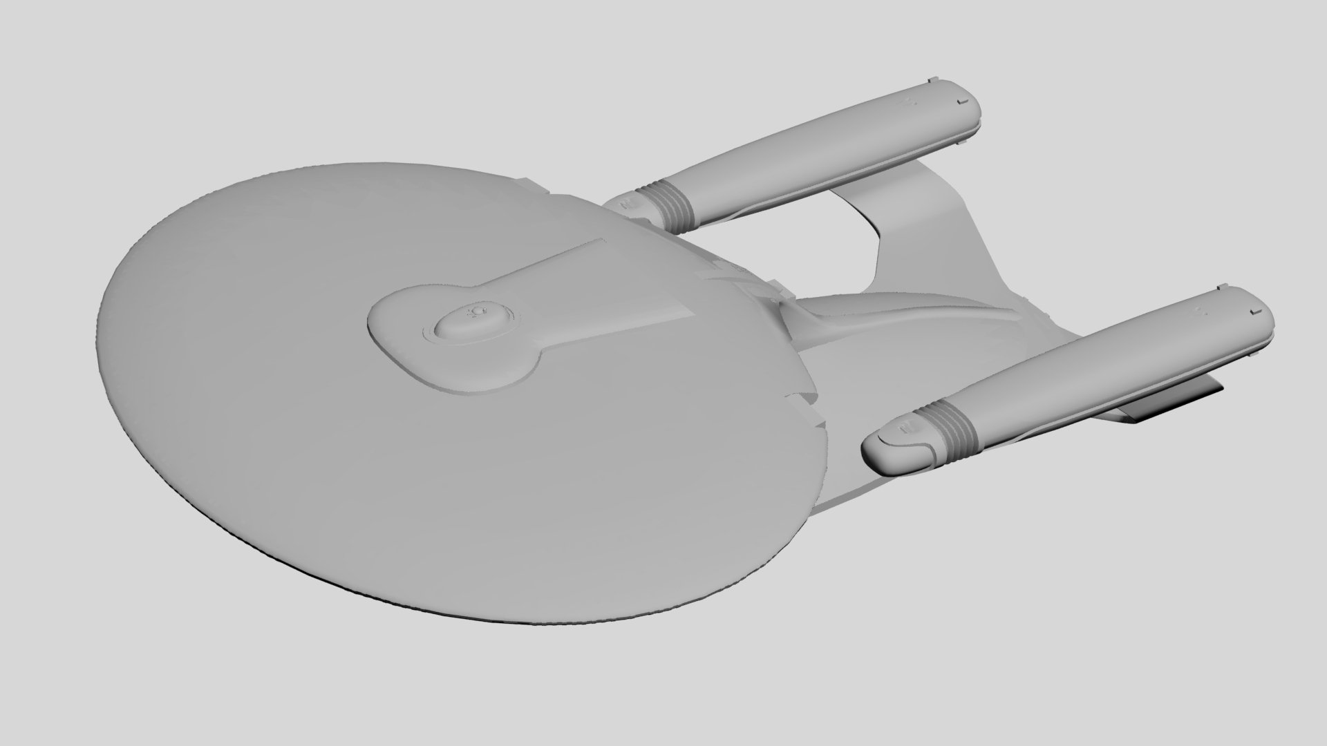 USS Enterprise Star Trek - 3D Model by vlad25