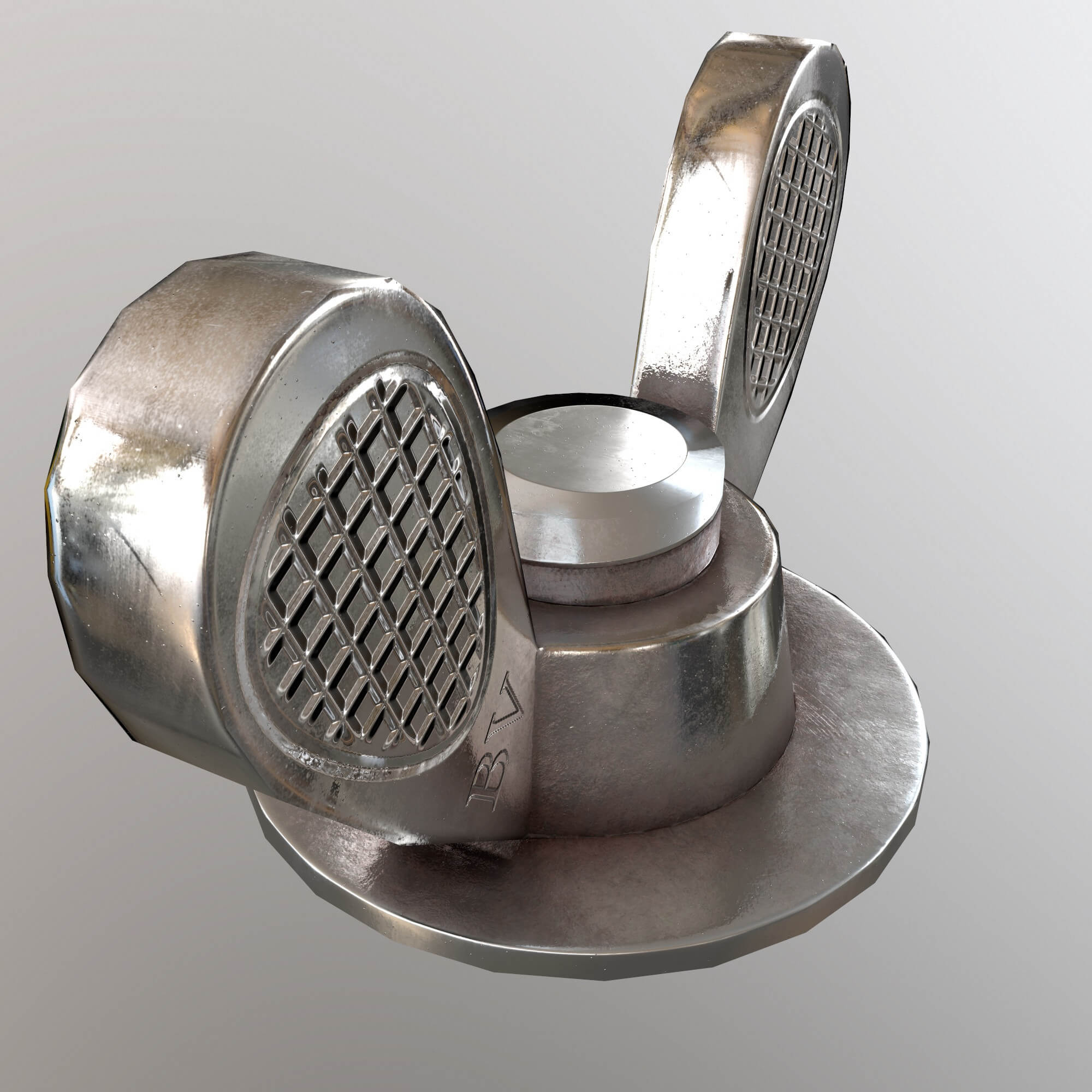 Wing Nut Low - 3D Model by Vladimir-Bedenok