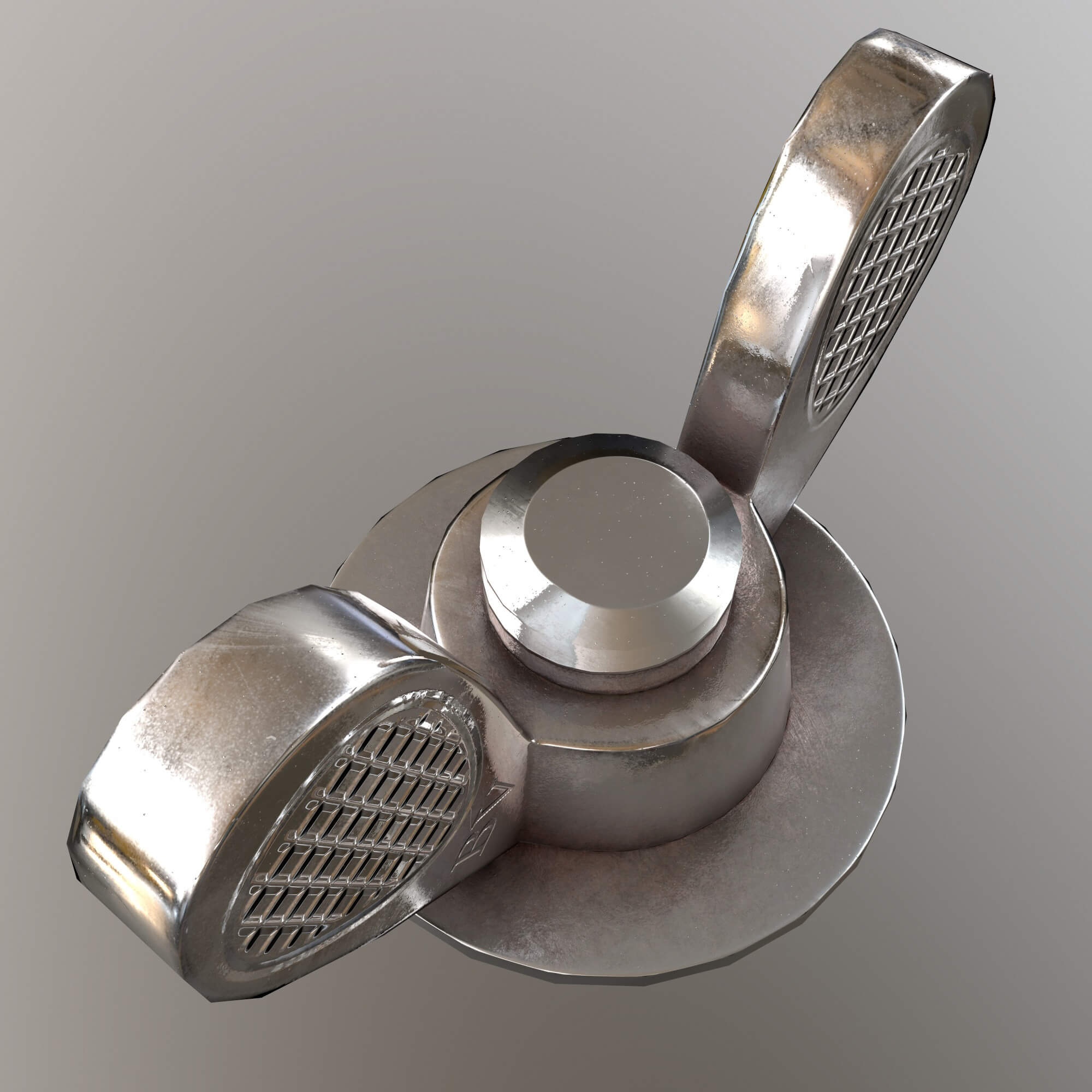 Wing Nut Low - 3D Model by Vladimir-Bedenok