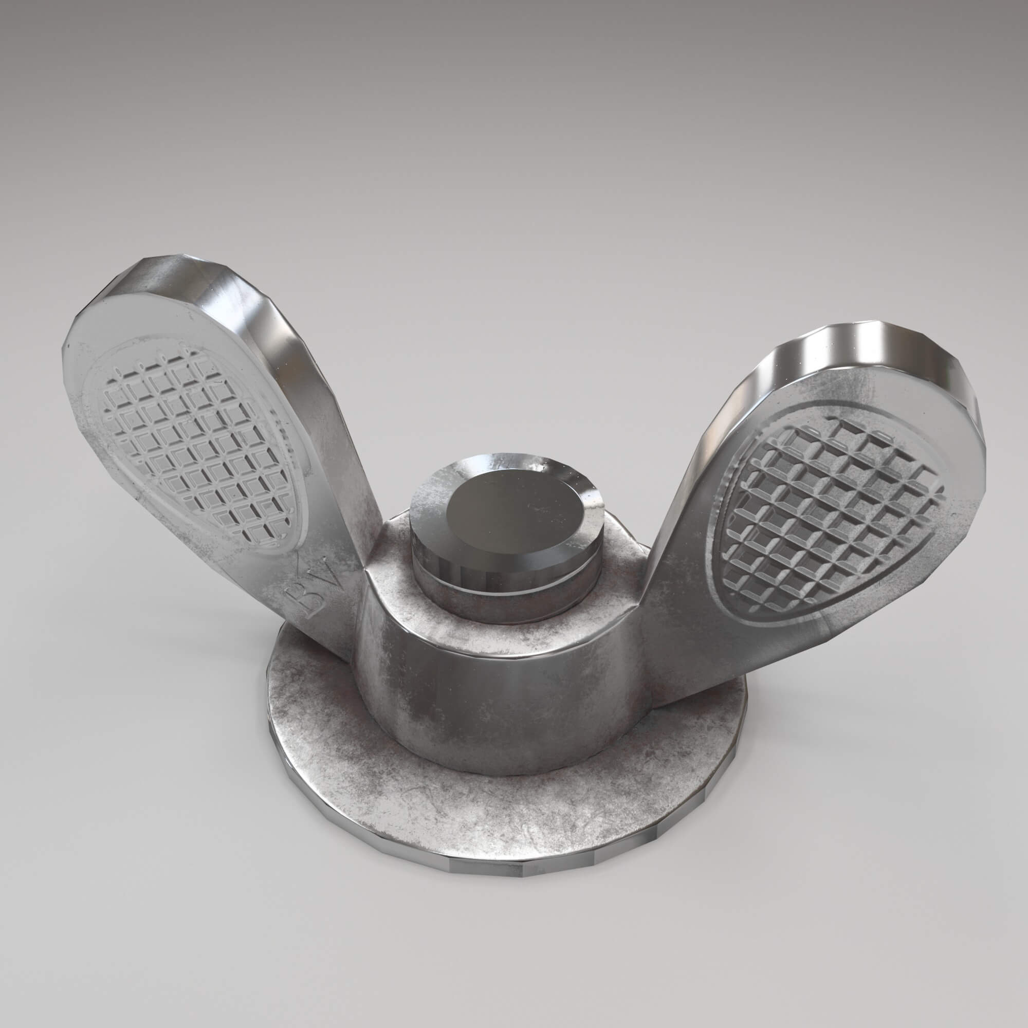 Wing Nut Low - 3D Model by Vladimir-Bedenok