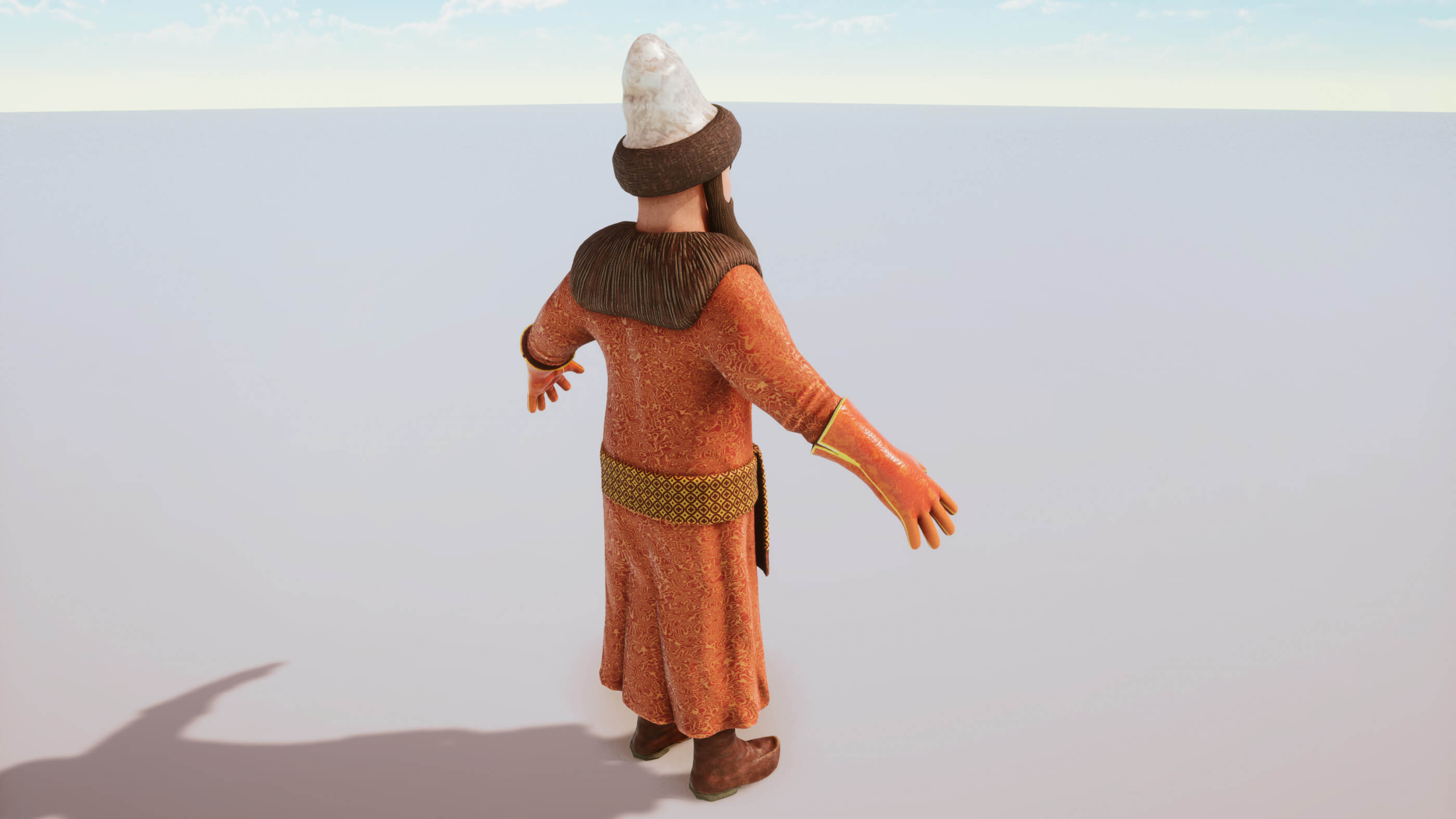 Stylized Character Medieval Man Rigged With Shape Keys - 3D Model by ...