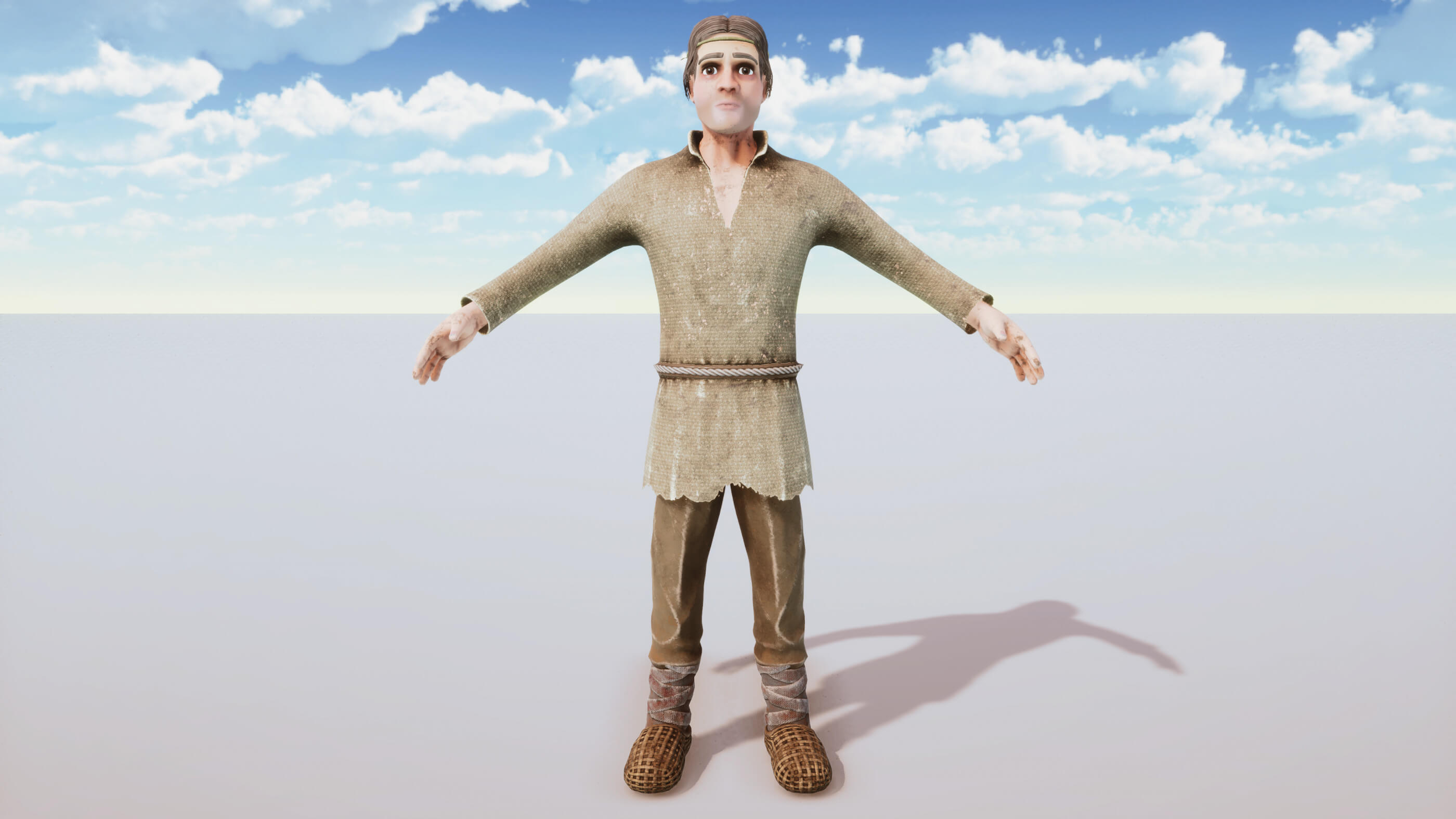 Stylized Character Prisoner Rigged With Shape Keys - 3D Model by ...