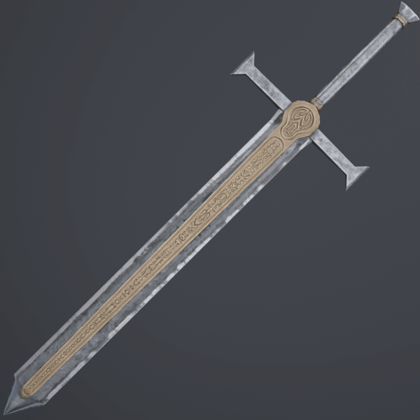 Sword Metal 3D Render | RenderHub Gallery