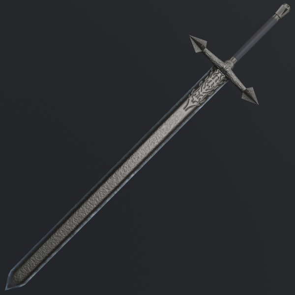 Sword Metal 9 3D Render | RenderHub Gallery