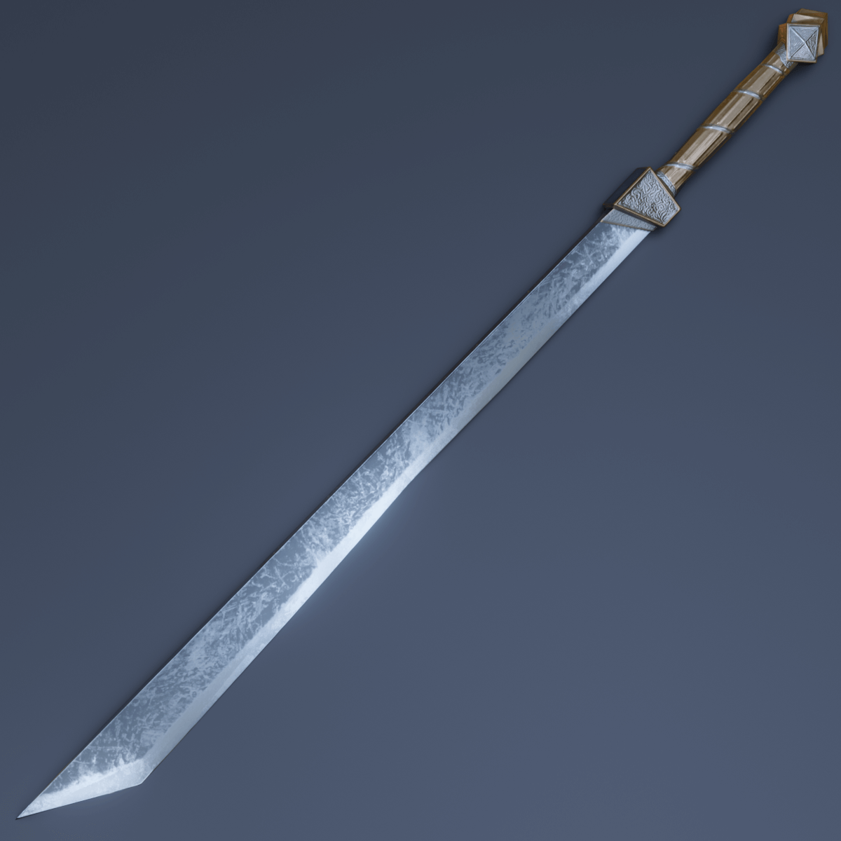 Sword Metal 4 3D Render | RenderHub Gallery