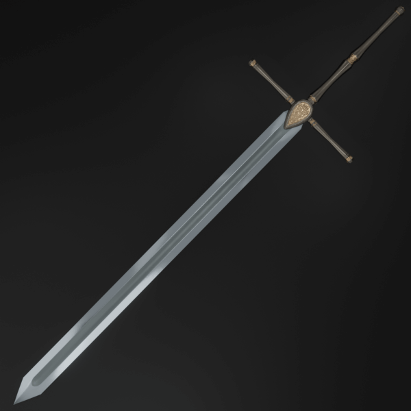 Sword Metal 7 3D Render | RenderHub Gallery