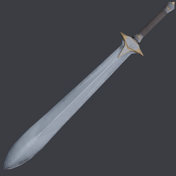 Sword Metal 3D Render | RenderHub Gallery