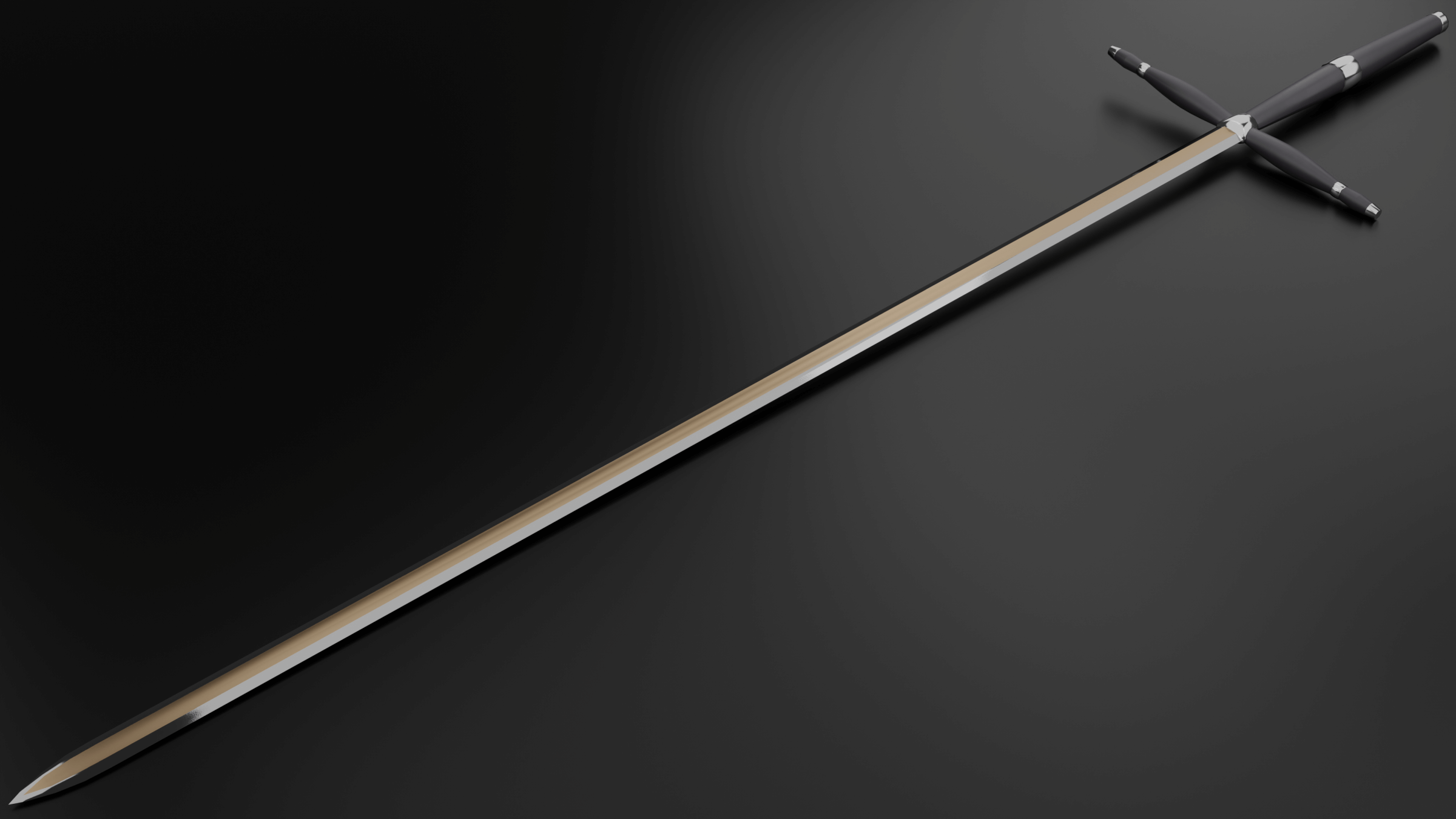 Sword Metal 3D Render, Digital Art by VladyslavVlad