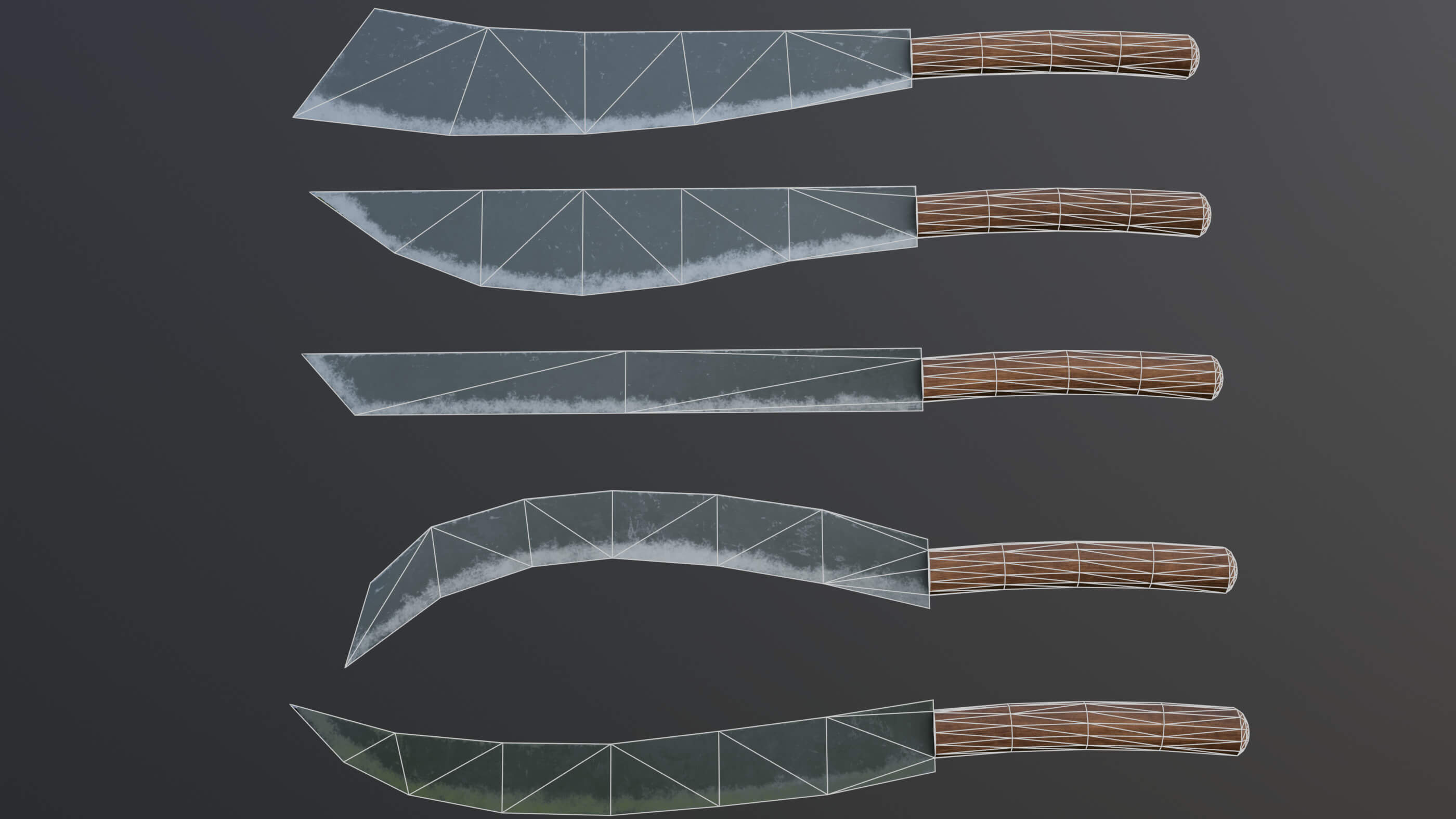 Knives Metal - Free 3D Model by VladyslavVlad