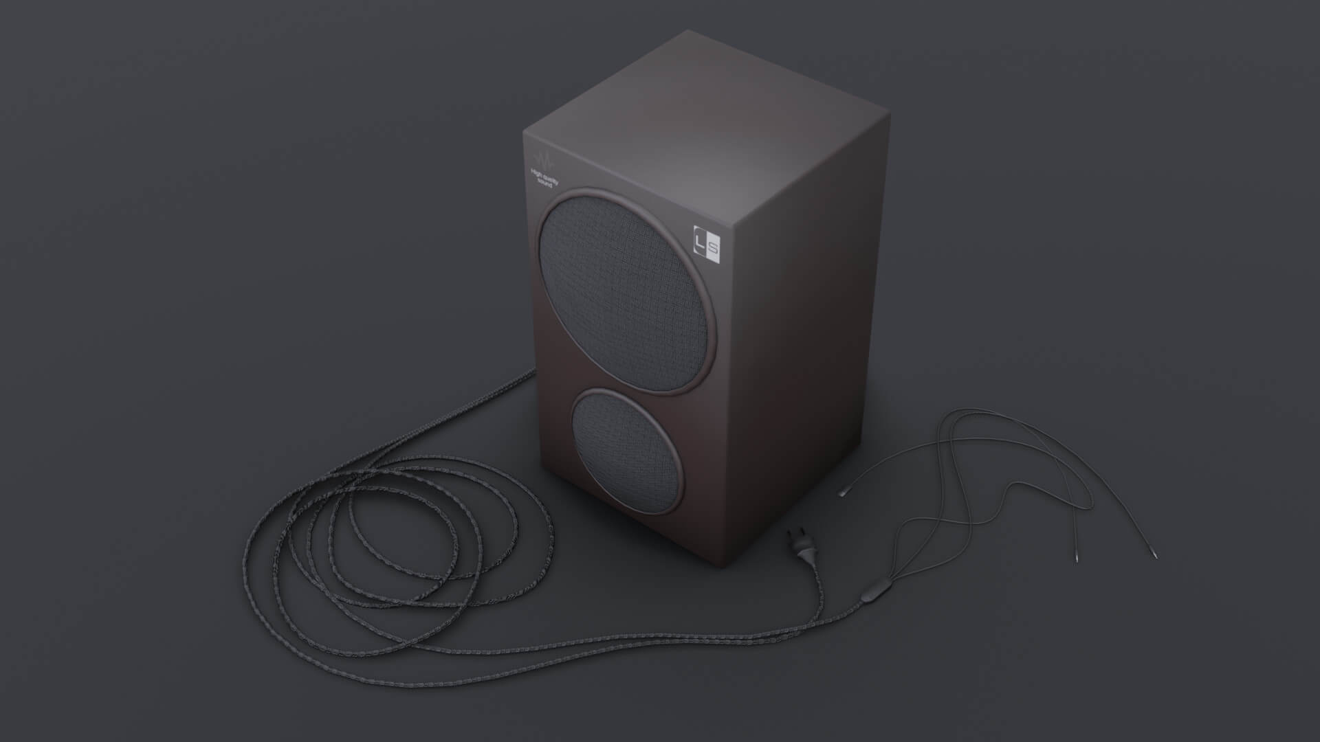 Music Column 1 - 3D Model by VladyslavVlad
