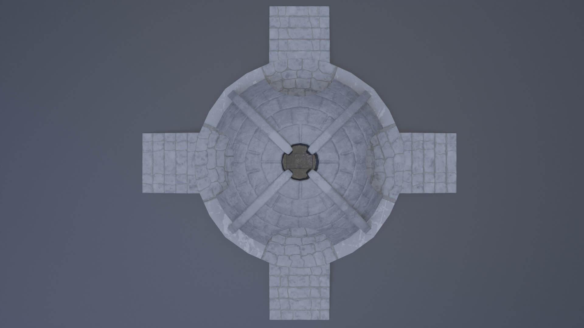 Old Stone Altar - 3D Model by VladyslavVlad