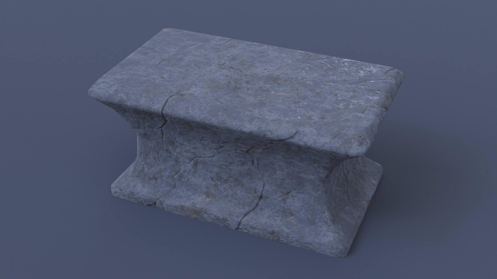 Old Stone Altar - 3D Model by VladyslavVlad