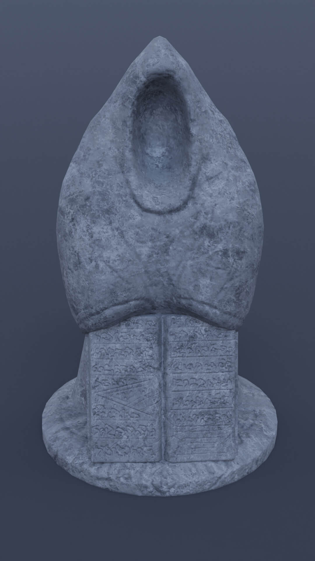 Old Stone Altar - 3D Model by VladyslavVlad