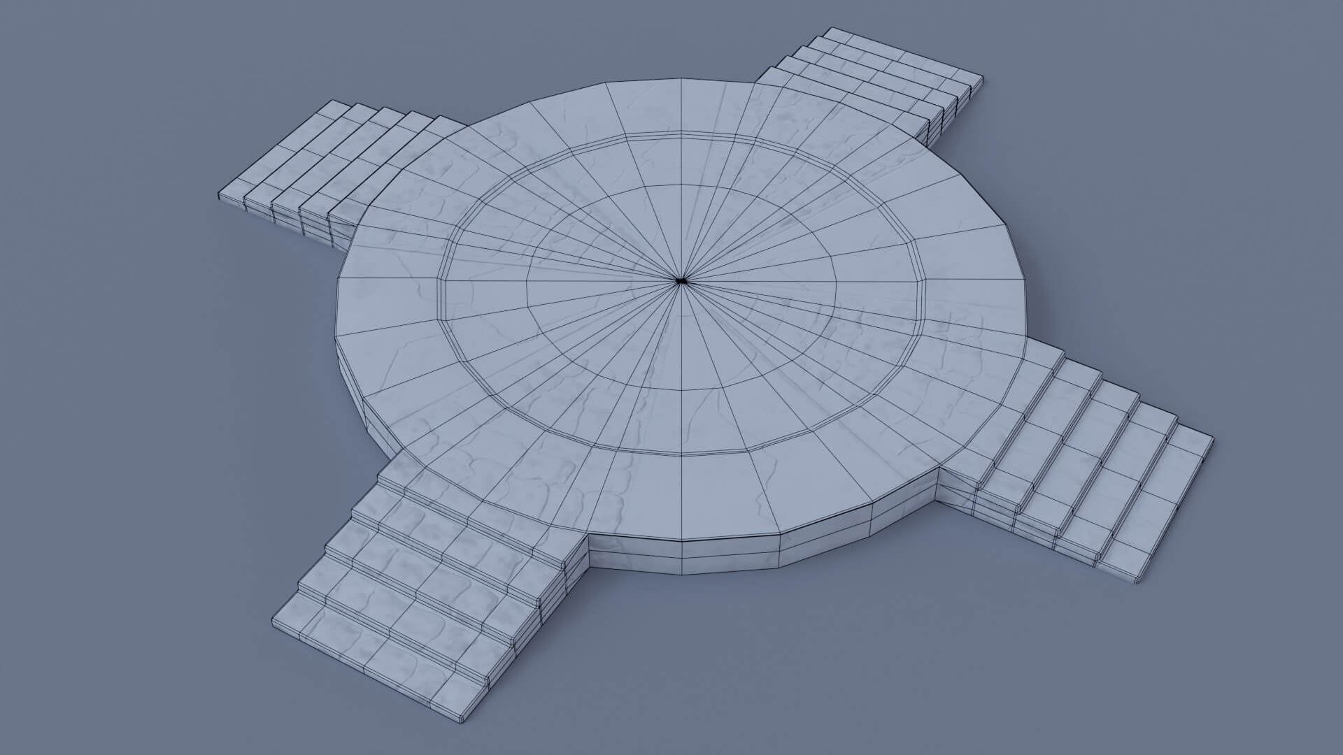 Old Stone Altar - 3D Model by VladyslavVlad