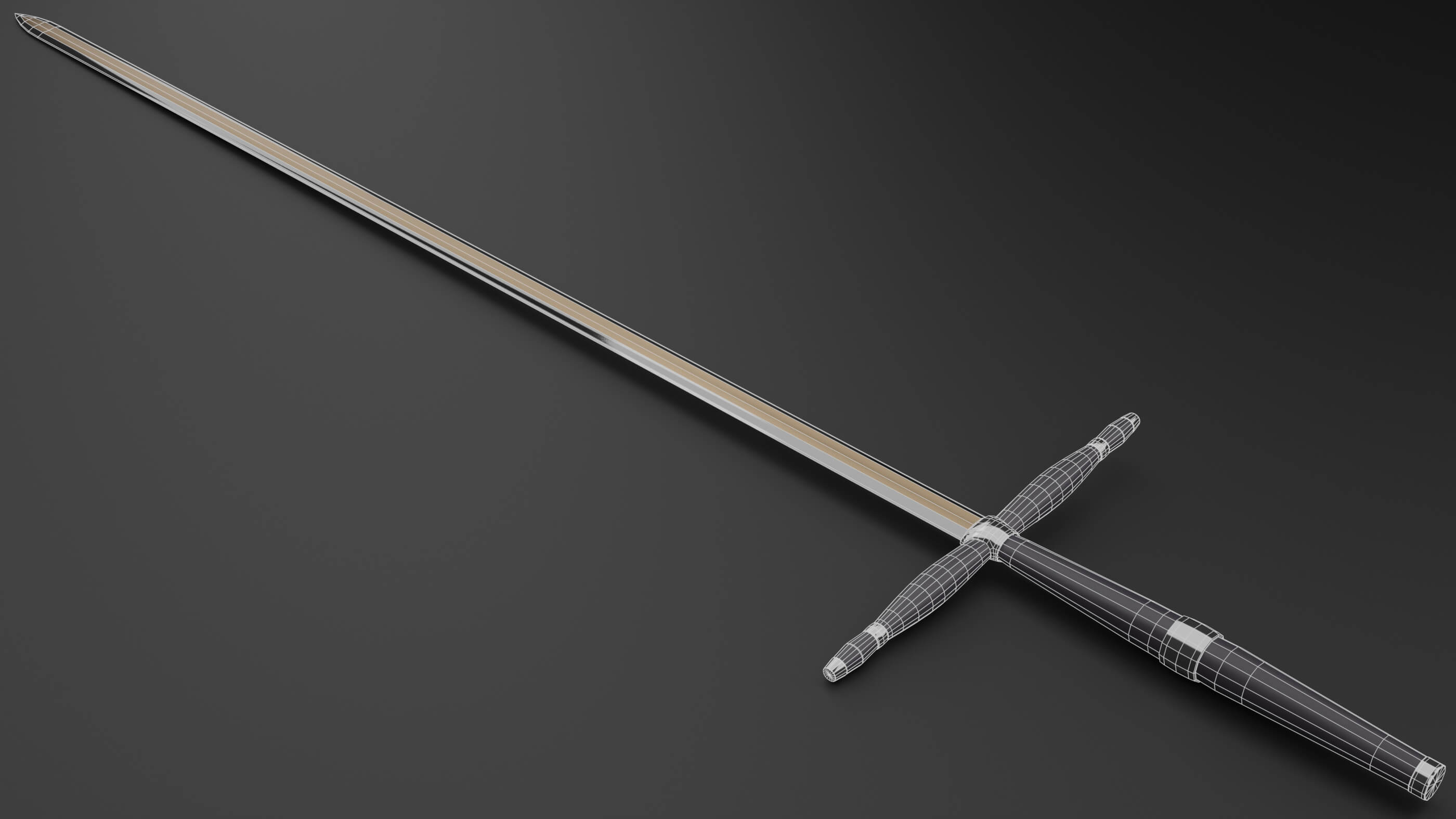 Sword Metal 01 - 3D Model by VladyslavVlad