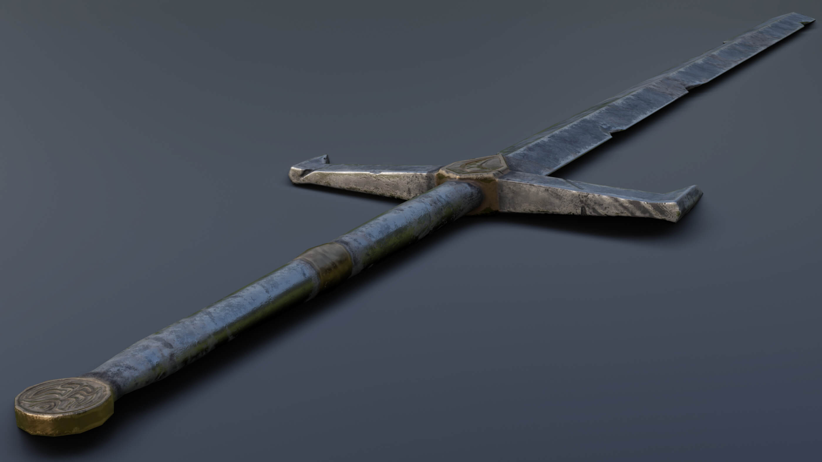 Sword Metal 03 - 3D Model by VladyslavVlad
