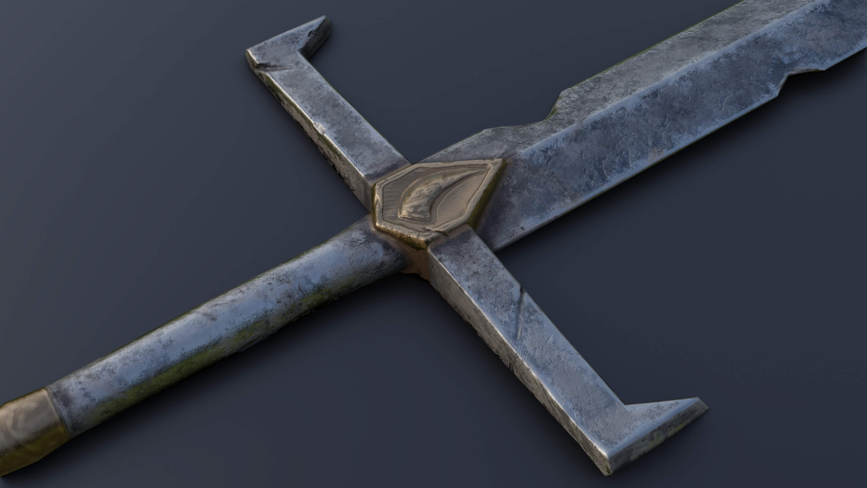 Sword Metal 03 - 3D Model by VladyslavVlad