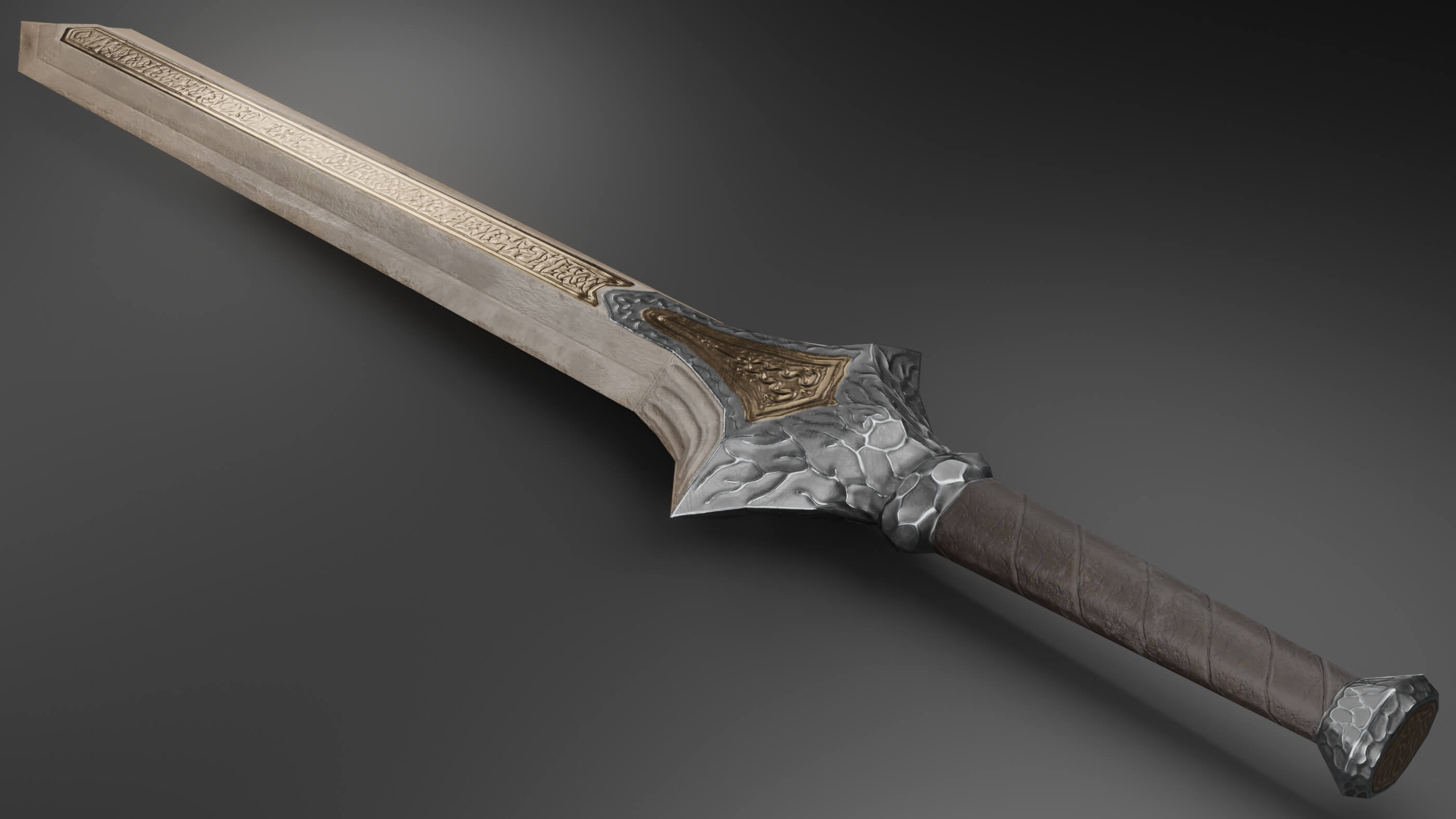 Sword Metal 05 - 3D Model by VladyslavVlad